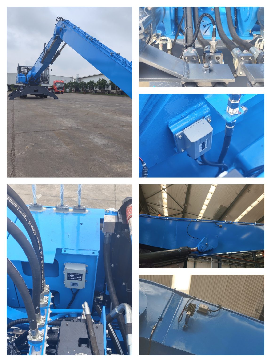 Hydraulic Material Handler load indicator – Crane Load indicator,lorry ...
