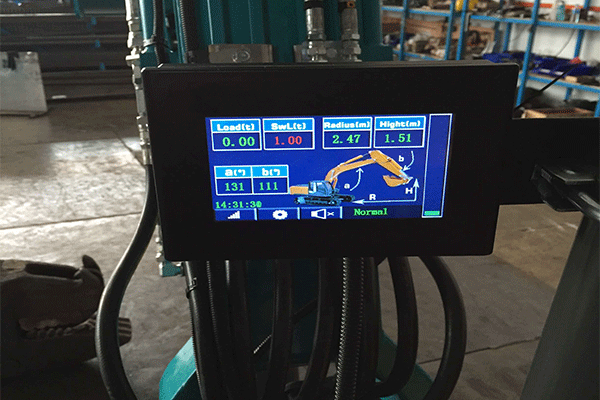 installation method of excavator load indicator - Crane Load indicator ...