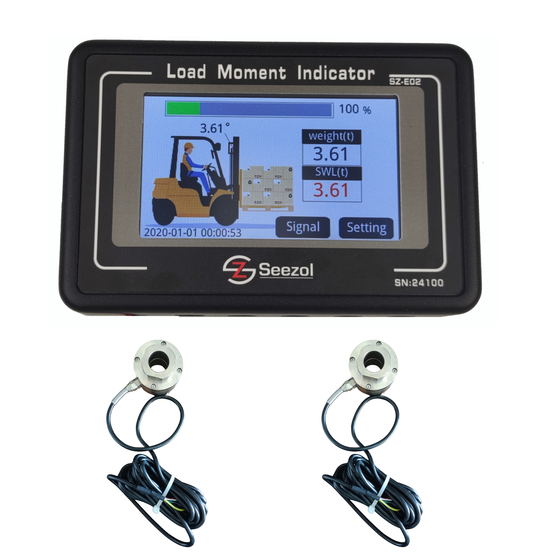 Forklift Load indicator (Load Limiter) – Crane Load indicator,lorry ...