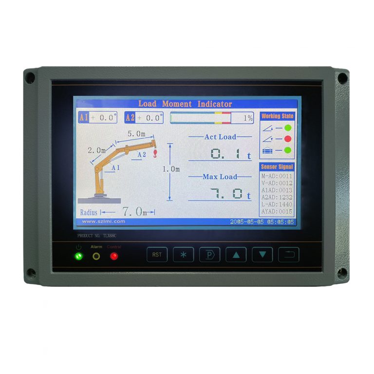 Articulated Boom Crane Load Moment Indicator – Crane Load indicator ...
