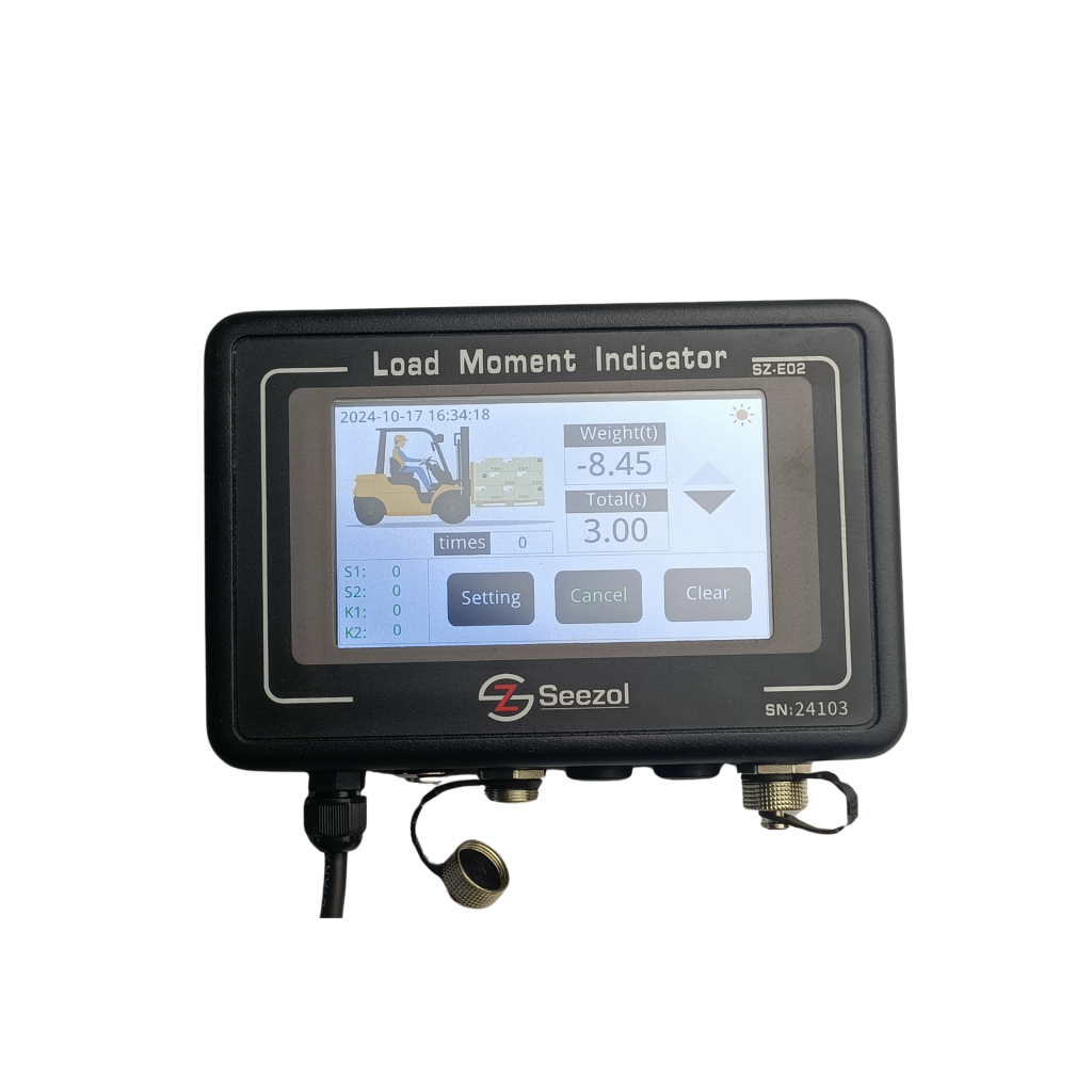 Excavator On-Board Weighing System – Crane Load indicator,lorry load ...