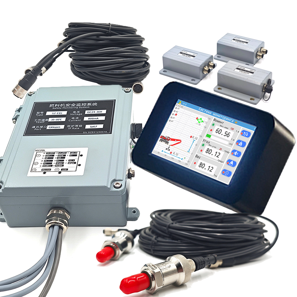 Hydraulic Material Handler load indicator – Crane Load indicator,lorry ...